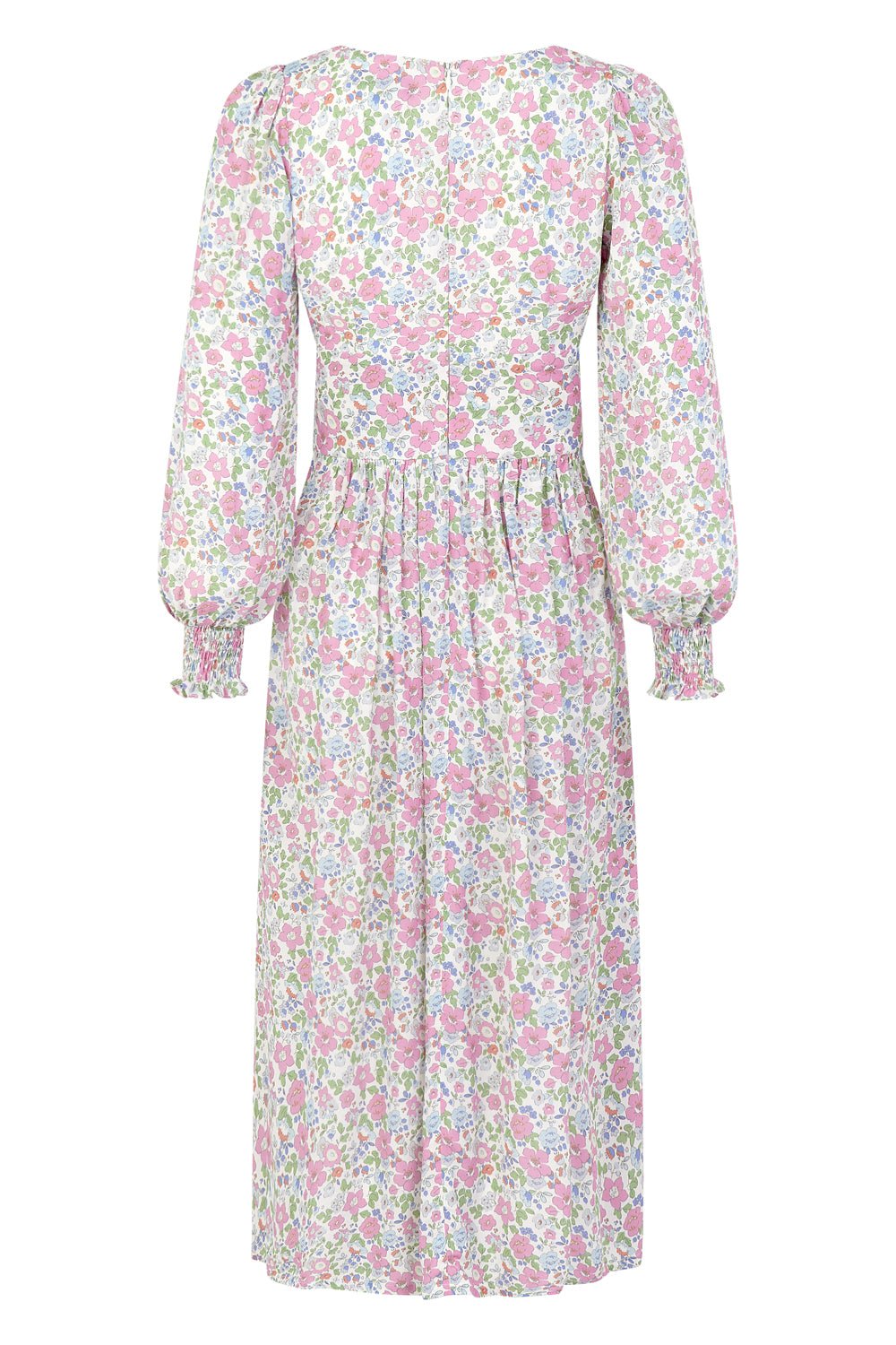 Coco Fennell Ditsy Pink Flower Print Dolly Dress